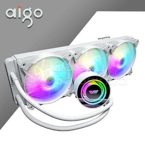 Promo AIGO DARKFLASH DX 360 TWISTER ARGB Liquid CPU Cooler - White / Putih Cicil 0% 3x - Kota ...