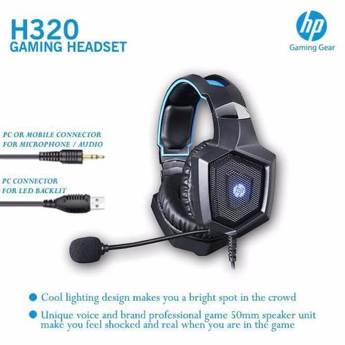 Jual HP H320 3.55mm and USB Wired - Gaming Headset - Jakarta Pusat ...