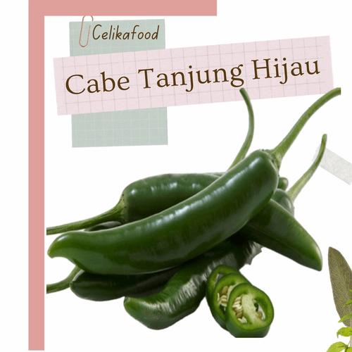 Jual Cabe Hijau Besar 100 gr Cabai Tanjung Chili Rempah Masakan Fresh ...