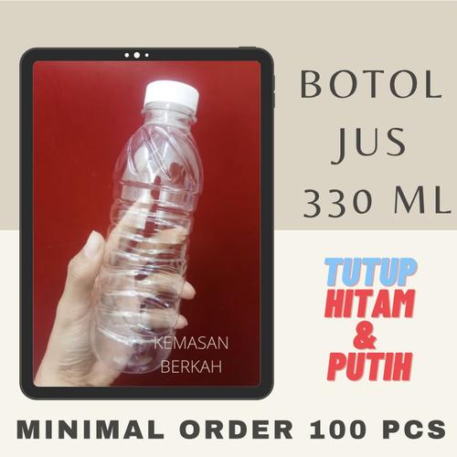 Jual botol 330 ml plastik | botol sehat 330ml - Tutup Kuning - Kota ...