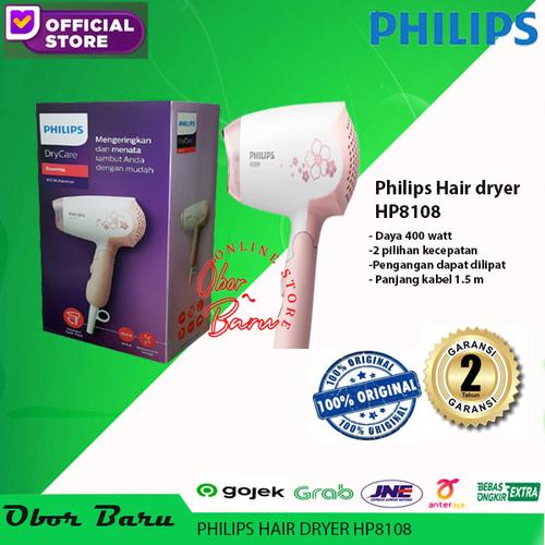 Promo Hair Dryer Philips HP8108 - 400 watt Pink - 400 watt - Jakarta ...