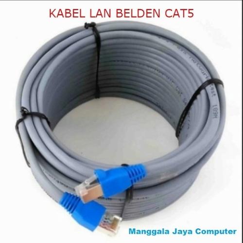 Jual Belden Cat 5 Cat5 Kabel LAN RJ45 Kabel Internet + RJ45 Siap Pakai ...