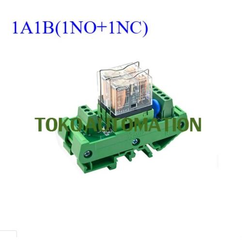 Jual 2 channel PLC control panel relay module 16A 12V DC NPN PA28 ...