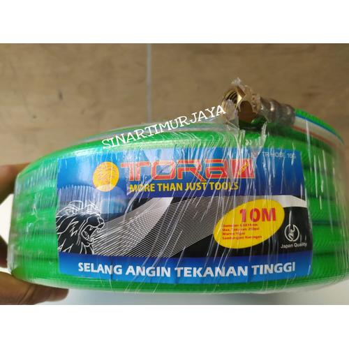 Jual SELANG KOMPRESSOR 10 M / SELANG ANGIN KOMPRESSOR / COMPRESSOR HOSE ...
