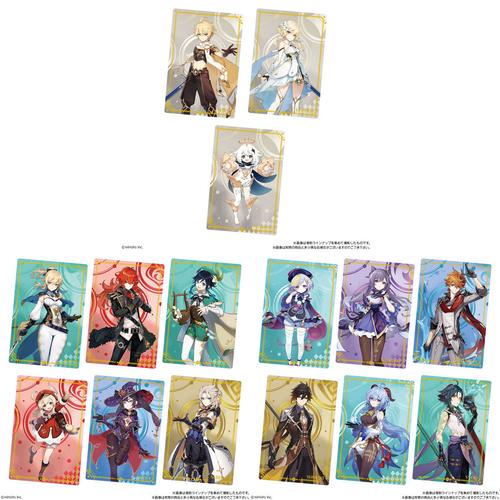 Jual enshin Impact Character Art Card [R-15/SET] Aether Paimon Xiao ...