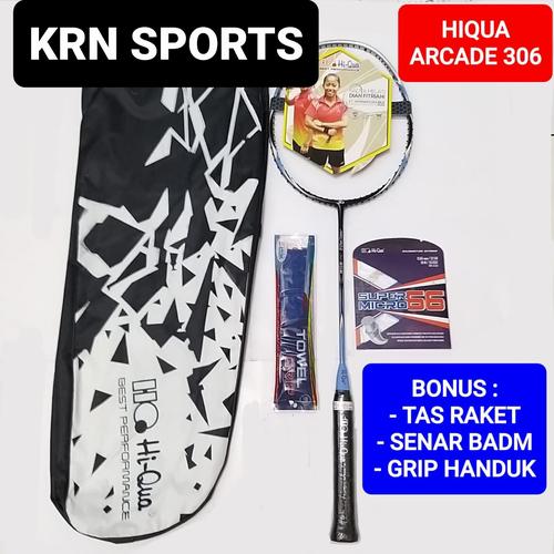 Jual Raket Badminton HIQUA Arcade 303, 305, 306, 308, 309 - ORIGINAL ...