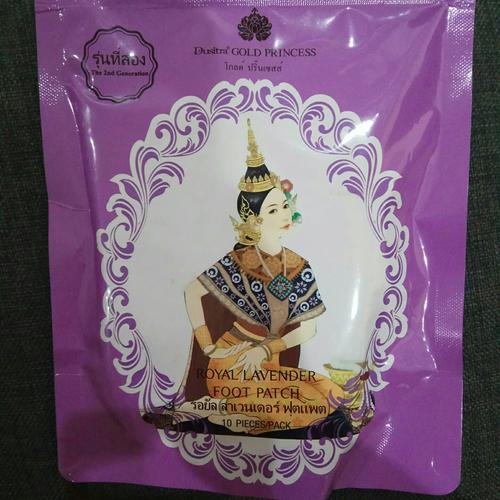 Jual Dusitra Gold Princess Foot Patch Detox - Royal Lavender - Kab ...