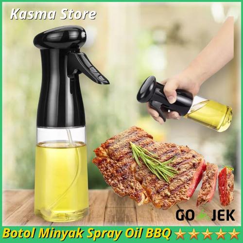 Promo Botol Minyak Spray Olive Oil BBQ Food Botol Sprayer Kaca ...