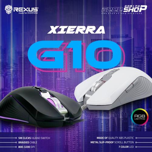 Jual REXUS G10 GAMING MOUSE - Putih - Jakarta Pusat - GOODGAMINGSHOP ...