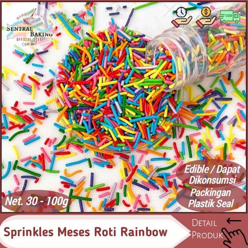 Jual Sprinkle Meses Roti Rainbow / Springkle Meises Springkel Warna ...
