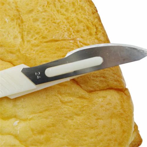Jual bread lame cutter / french scoring knife / silet roti ujung lurus ...