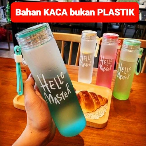 Jual Botol Minum Hello Master Kaca - Putih Box - Jakarta Selatan - Laci ...
