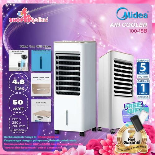 Jual Midea Air Cooler AC100-18B Penyejuk Udara Midea GARANSI RESMI ...