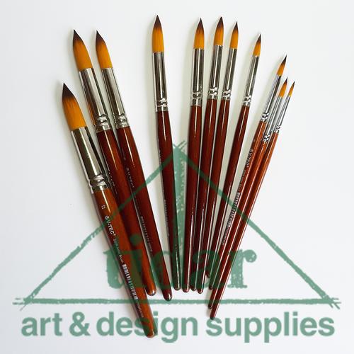 Jual V-Tec Artis Brush 230R / V-Tech/ Kuas Lukis Vtec Round - Bulat ...