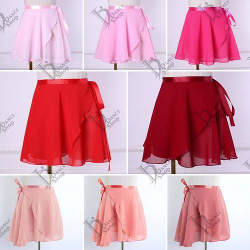 Promo Ballet Chiffon Wrap Skirt Rok Balet Sifon Tali Pita Anak-Dewasa ...