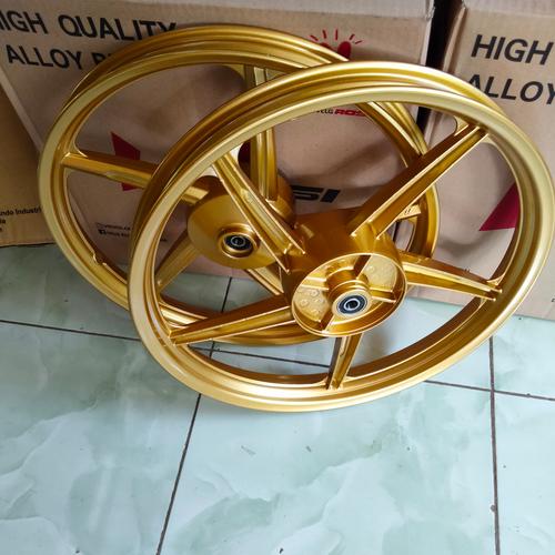 Jual velg racing Honda Kirana/Supra fit old zigen Falcon ring 17 x160 ...
