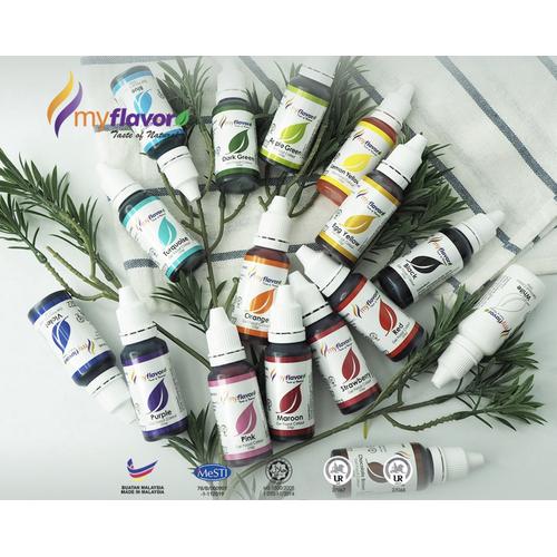 Jual My Flavor Food Color Gel Based Food Coloring- Pewarna Makanan ...