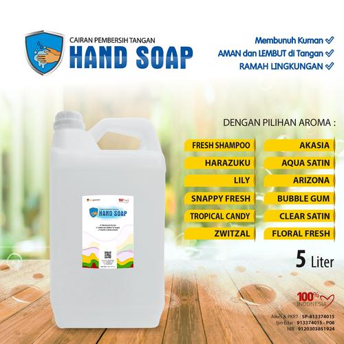 Jual Sabun Cuci Tangan 5 Liter Variasi Aroma Wangi (Jerigen) - Aqua ...