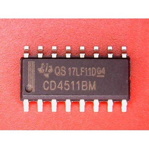Jual IC CD4511 SMD MOS BCD To 7 Segment Latch Decoder Driver IC CD 4511BM - Kab. Bandung - Niew ...