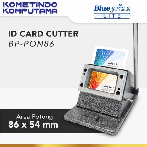 Jual Alat Pemotong ID Card Blueprint Lite, PVC Card Cutter / ID Card ...