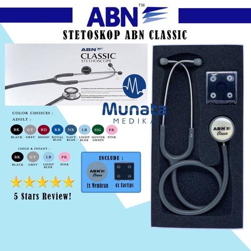 Jual Stetoskop ABN Classic Dewasa Stethoscope ABN CLASSIC - Jakarta Barat - Medica Alat ...
