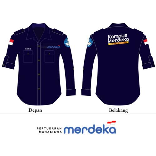 Jual PDH Pertukaran Mahasiswa Merdeka - Navy, S - Jakarta Selatan ...