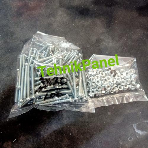Jual BAUT JP 3x30mm + mur per set ( 1pack isi 100pcs ) - Jakarta Pusat ...