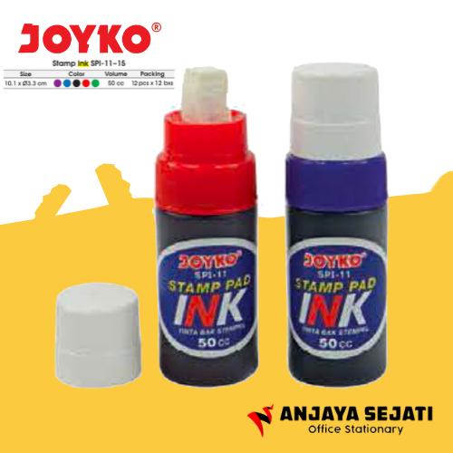 Jual Stamp pad ink Refil tinta Joyko Spi (Merah, Biru, Hitam) - Hijau ...