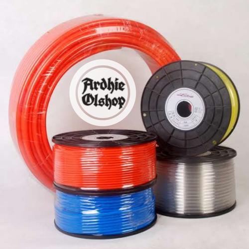 Jual Selang Angin PU 6,5×10mm 1 Roll 100 Meter Merk Liskam - Putih ...