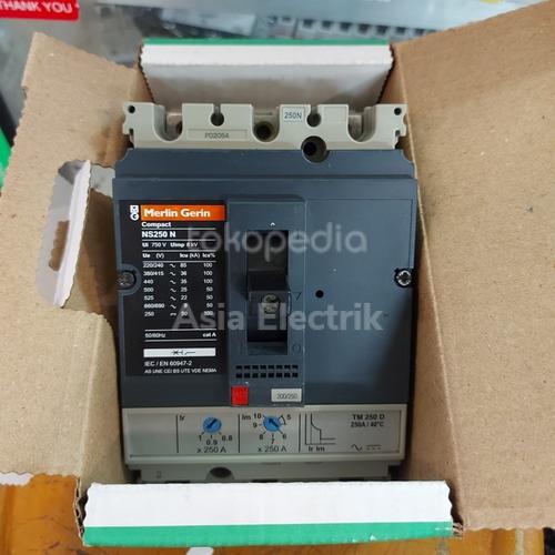 Jual MCCB MERLIN GERIN NS250N 3P 250A 50kA ORIGINAL - Jakarta Pusat ...