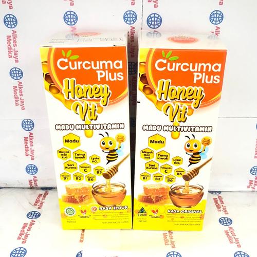 Jual Curcuma Plus Honey Vit Madu 100 ml - Original - Kota Tangerang ...
