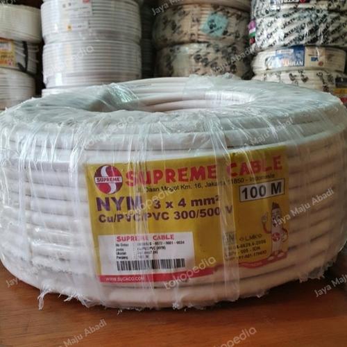 Jual Kabel Supreme NYM 3 x 4 mm Potongan / Per Meter - Jakarta Pusat - JayaMajuAbadi | Tokopedia