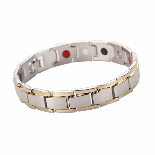 Jual Gelang Pria Magnet Kesehatan Titanium Stainless Steel Rantai ...