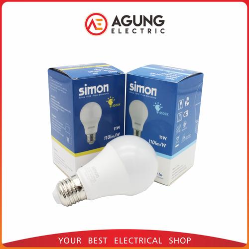 Jual Lampu LED Bulb 11W SIMON - Putih - Kota Semarang - Agung-Electric ...