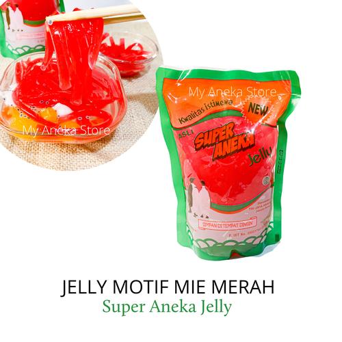 Jual Jelly motif Mie Merah Super aneka jelly / jelly / jelly karakter ...