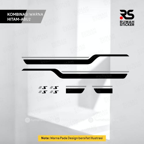 Jual STICKER STIKER CUTTING CUSTOM STRIPING MODEL VESPA SPRINT LIVERY ...