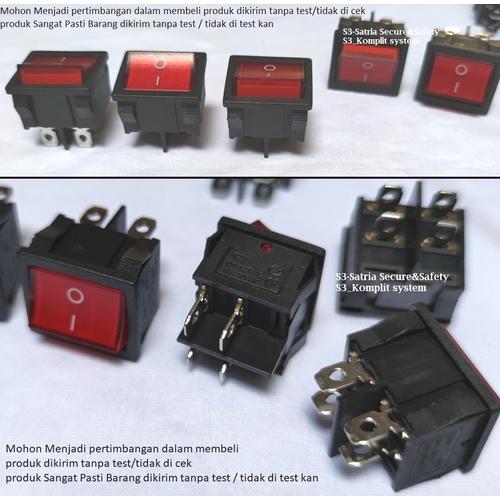 Jual Tombol Switch Medium 4P I O on off seperti Saklar uticon stop ...