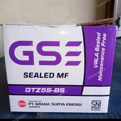 Jual Aki Honda Beat / Aki GS GTZ5S MF / MFGTZ5S / Baterai Honda - Kota ...