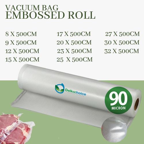 Jual PLASTIK VACUUM VAKUM EMBOSS EMBOSED ROLL BENING TRANSPARAN 5 METER ...