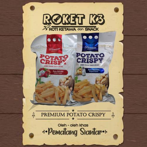 Jual Premium Potato Stick Makanan Ringan Snack Kerupuk Jajanan Cemilan ...