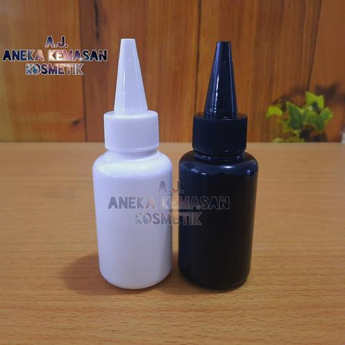 Jual Botol tinta kerucut 70ml/Botol kerucut/Botol lancip 70ml/wadah ...