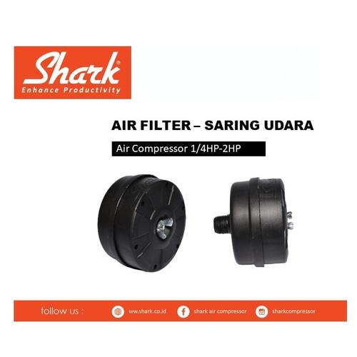 Jual Saringan / Filter Udara Kompresor Angin Shark 1/4-2HP ...