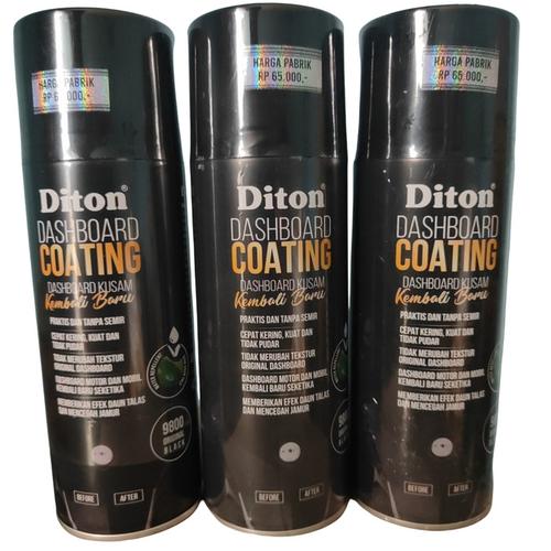 Jual Cat Semprot Diton 9800 Dashboard Coating (Original Black) - Kab ...