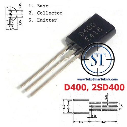 Jual Transistor D 400 2SD400 SD400 NPN - Kota Serang - SinarTeknik ...