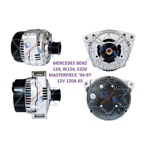 Jual DINAMO ALTERNATOR MERCEDES BENZ 124 W124 E320 Masterpiece 12V 120A ...