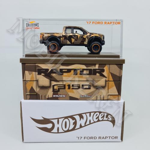 Jual Hot Wheels RLC Special Edition 17 Ford Raptor F150 Gold Camouflage ...