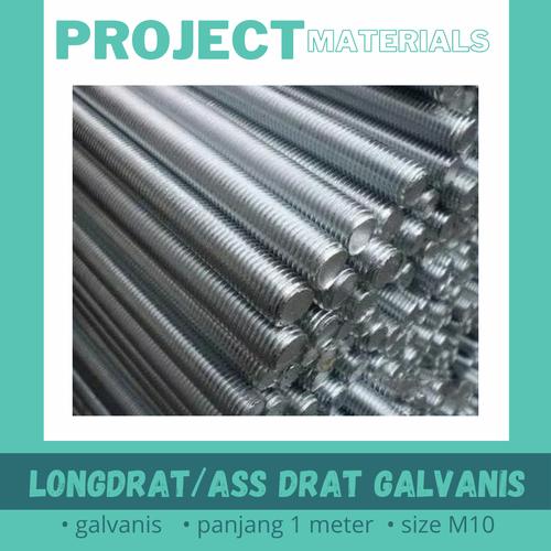 Jual Long drat M10 Galvanis / Longdrat M10 Halus / Ass drat M10 drat ...