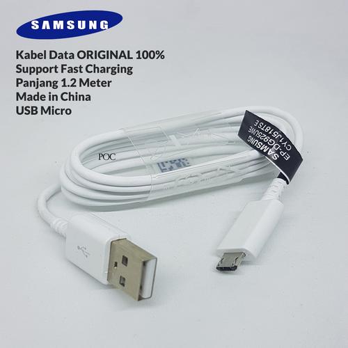 Jual Kabel Data Samsung Original 1.2m Micro Support Fast Charging ...