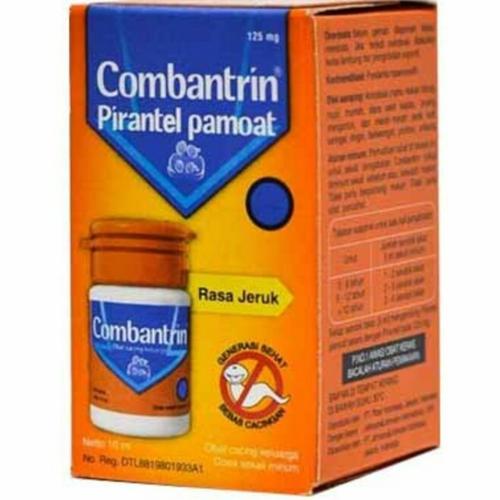 Jual COMBANTRIN Syrup Anak / Pirantel Pamoat / Obat Cacing Parasit ...