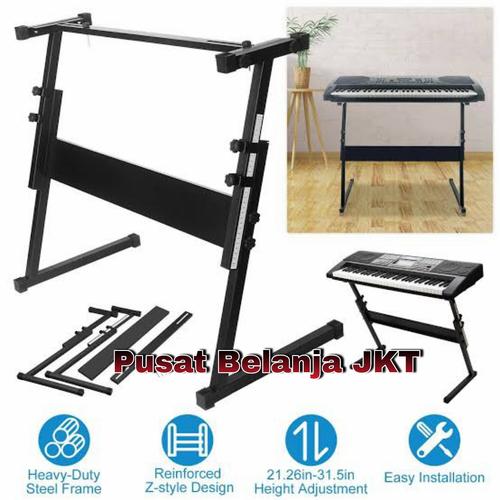 Jual STAND KEYBOARD PIANO DIGITAL STAND KEYBOARD SINGLE Z MODEL ...